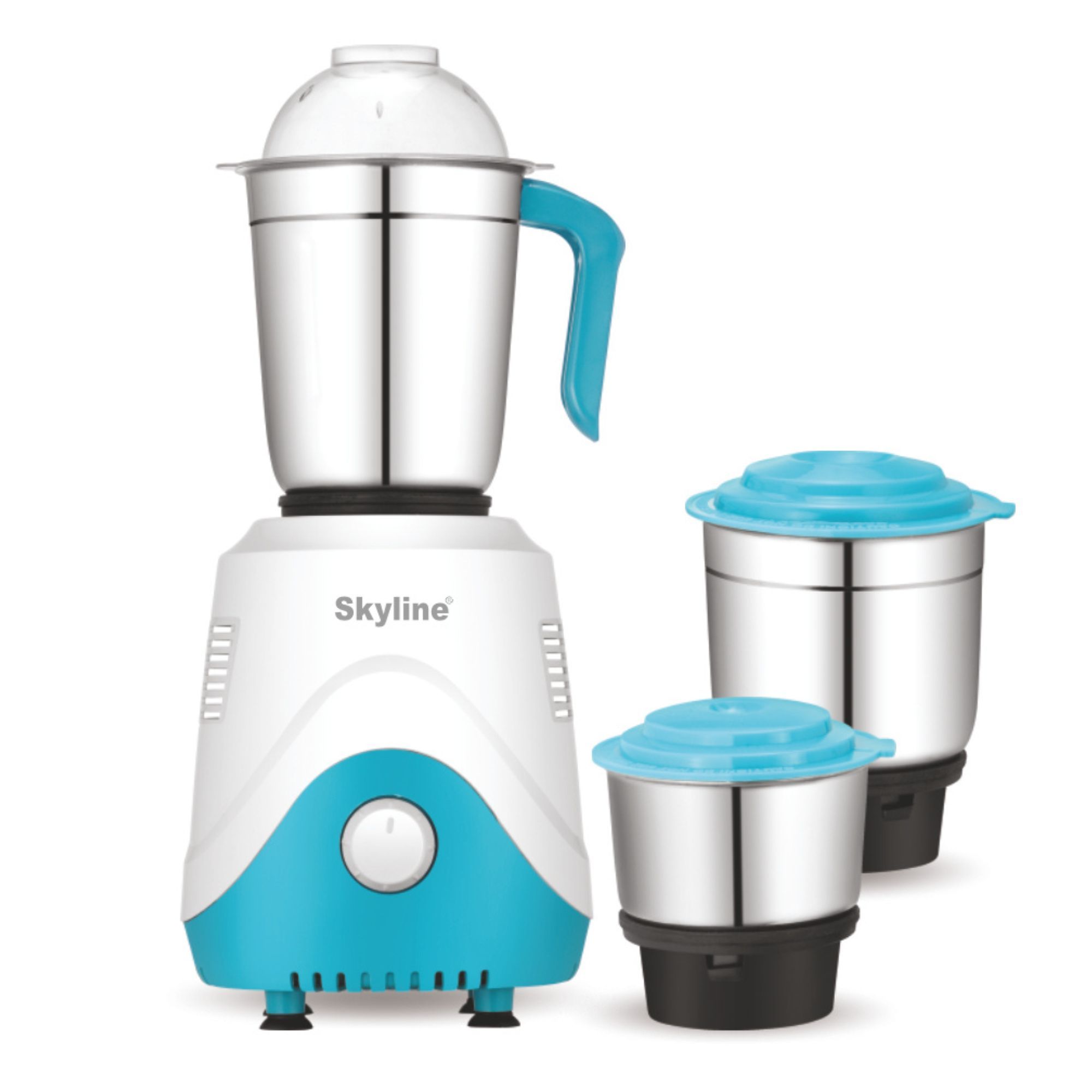 Skyline 600W Mixer Grinder with 3 Jars – Power-Packed Performance, Made in India